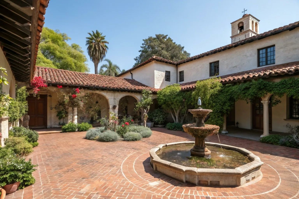 20+ Inspiring Spanish Style Courtyard Ideas