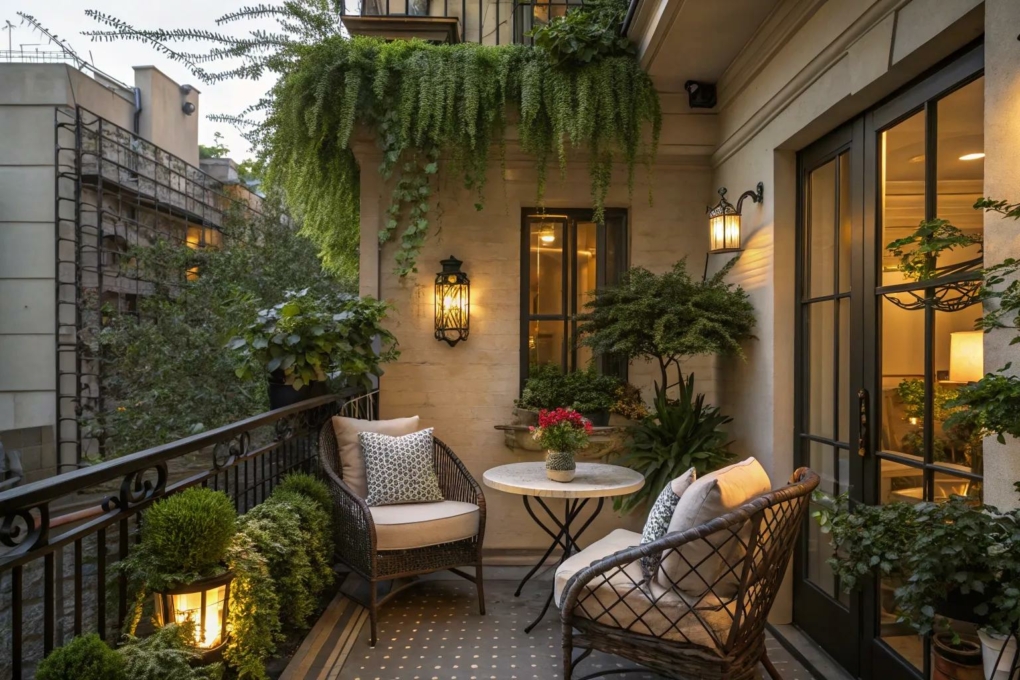 14+ Inspiring Covered Balcony Ideas