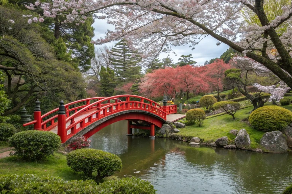 18+ Charming Traditional Japanese Bridge Ideas