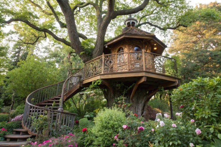 9+ Inspiring Tree House Ideas for Your Backyard