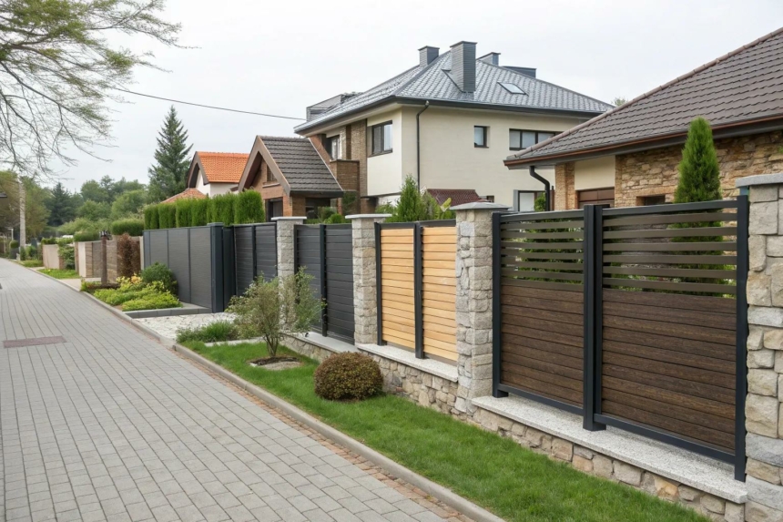 17+ Creative Wall Fence Design Ideas
