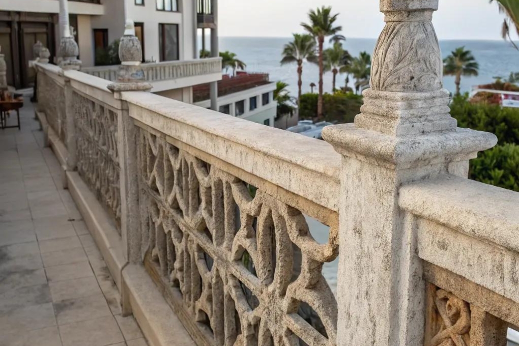 6+ Stunning Modern Cement Railing Design Ideas