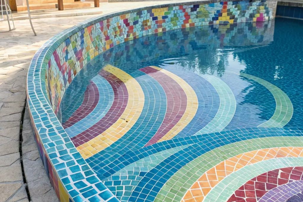 18+ Stunning Pool Tile Ideas for Your Backyard Oasis