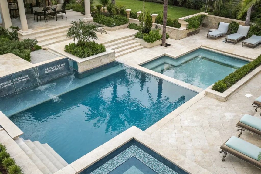 18+ Stunning Pool Tile Ideas for Your Backyard Oasis