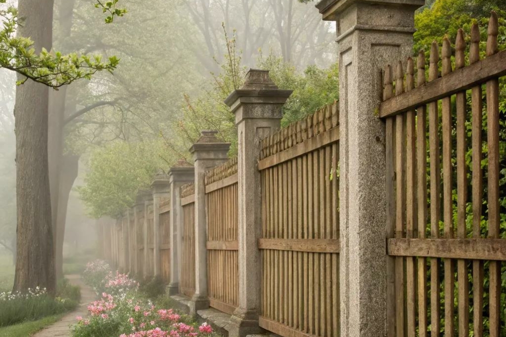 21+ Inspiring Stone Fence Ideas for Your Home