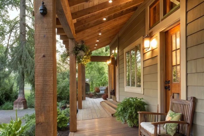 10+ Stylish Open Front Porch Ideas Without Railings