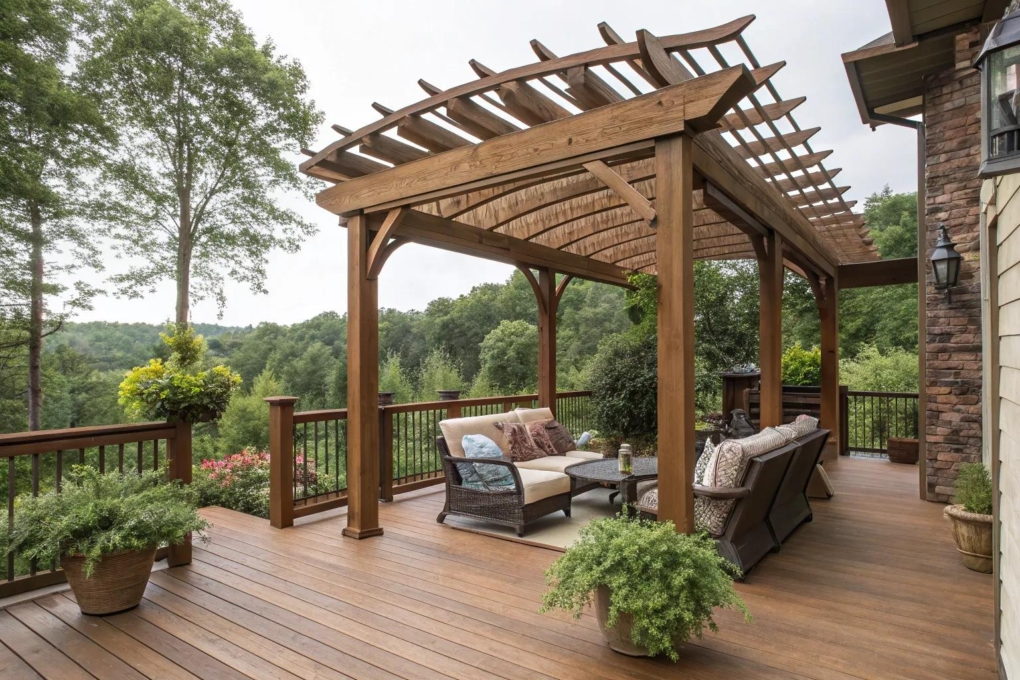 16+ Inspiring Deck Trellis Ideas for Every Home