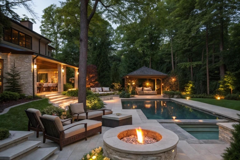 19+ Inspiring Small Backyard Lagoon Pool Ideas