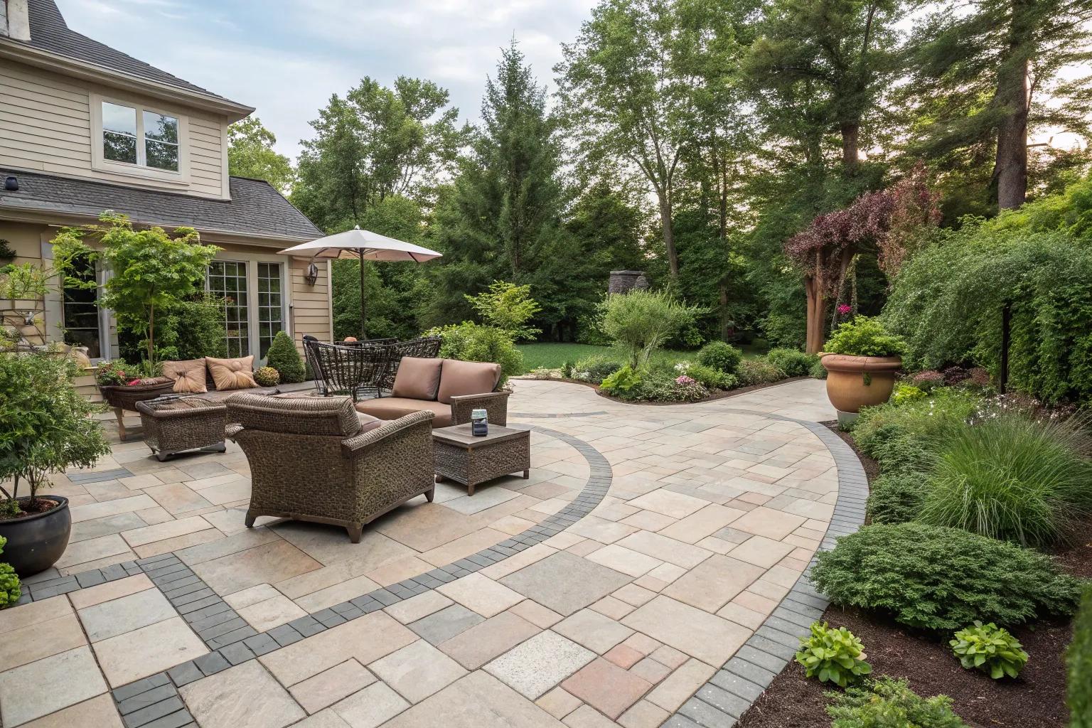 Creative Pavers For Patio Ideas To Elevate Your Outdoor Space Creative Pavers For Patio Ideas To Elevate Your Outdoor Space