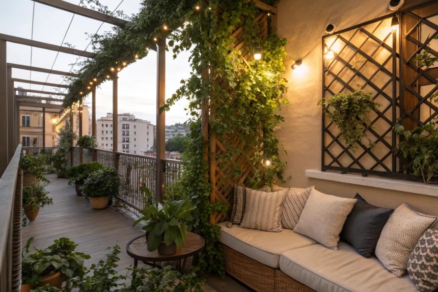 18+ Creative Balcony Wall Ideas to Refresh Your Space