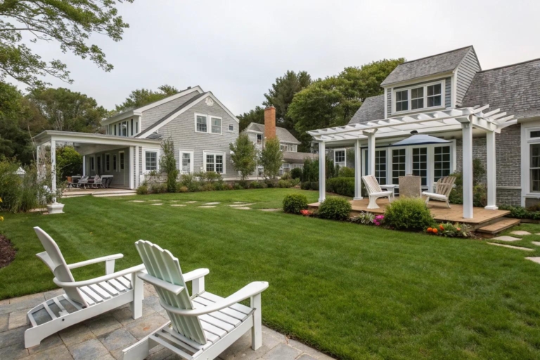17+ Charming Cape Cod Front Yard Design Ideas