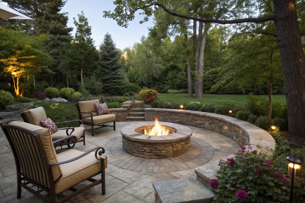 15+ Inspiring Circle Fire Pit Ideas for Your Backyard