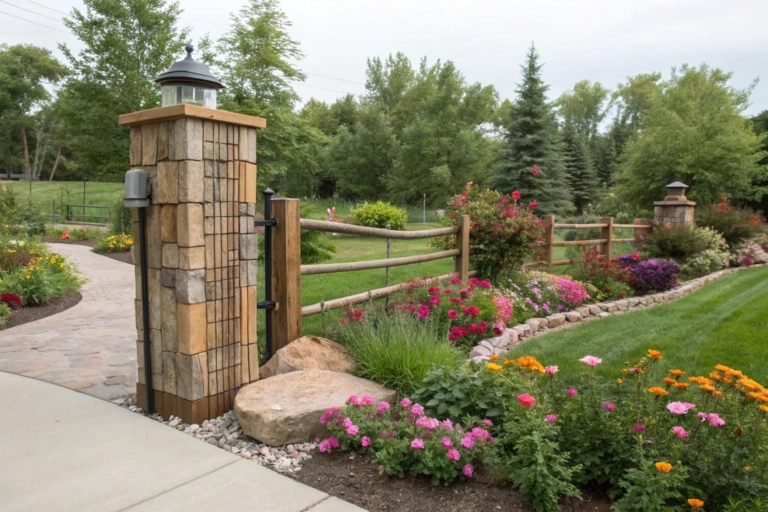 16+ Creative Fence Post Decoration Ideas