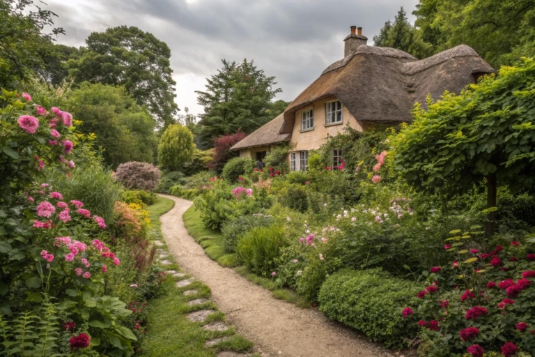 15+ Charming Cottage Garden Layout Ideas