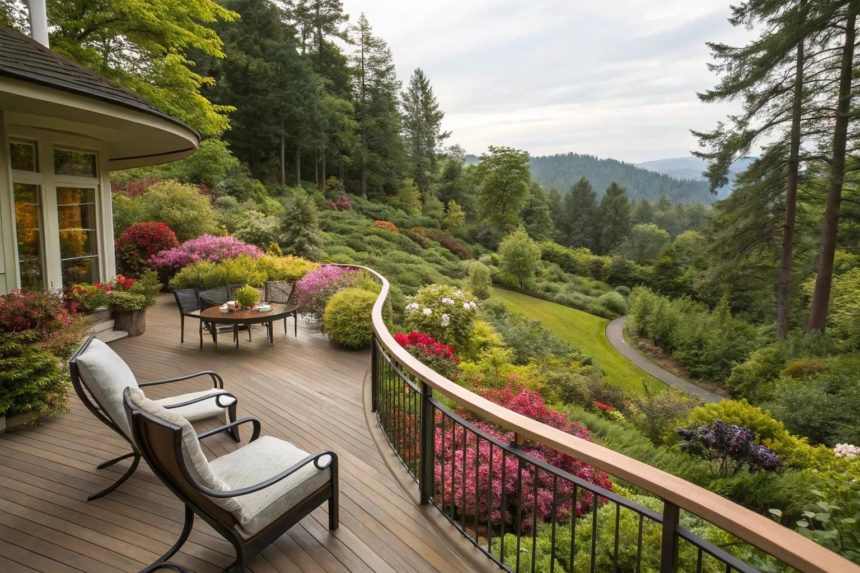 13+ Charming Small Decks with Ramps and Stairs Ideas