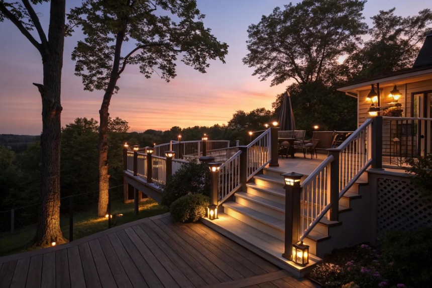 16+ Chic White Deck Railing Ideas to Inspire You