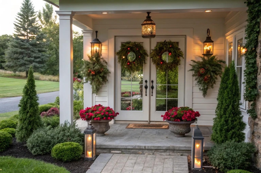 13+ Inspiring Back Door Entrance Ideas