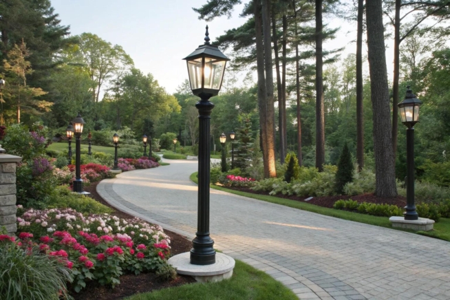 15+ Inspiring Outdoor Post Lights Ideas