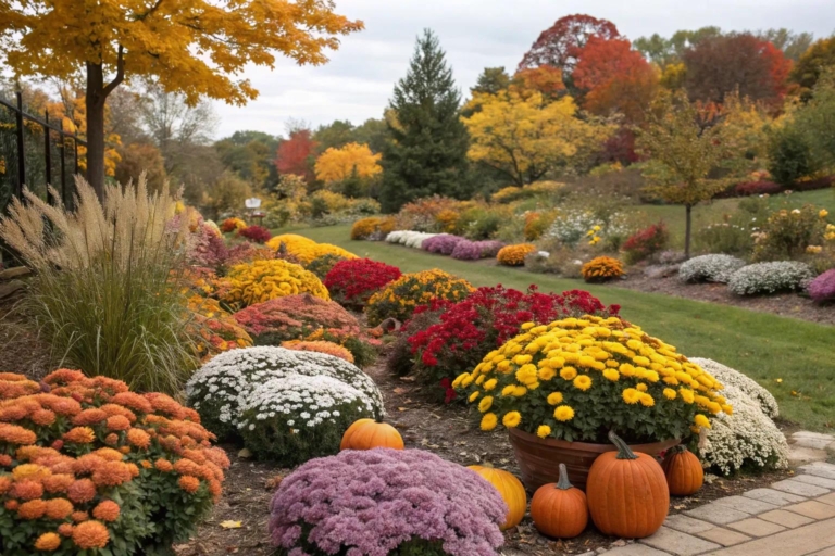 17+ Stunning Perennial Flower Garden Layout Ideas