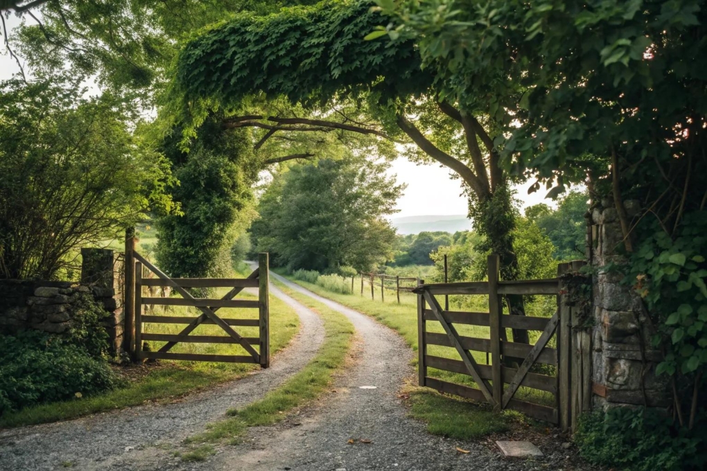 18+ Inspiring Farm Entry Gate Design Ideas
