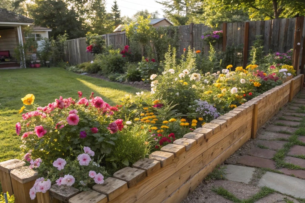 18+ Creative Flower Bed Wall Ideas to Inspire You