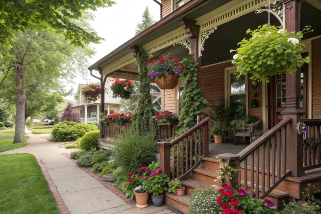 12+ Creative Front Porch Gate Ideas
