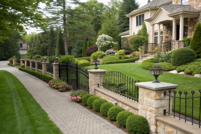 21+ Smart Front Yard Barriers to Keep Cars Off Grass