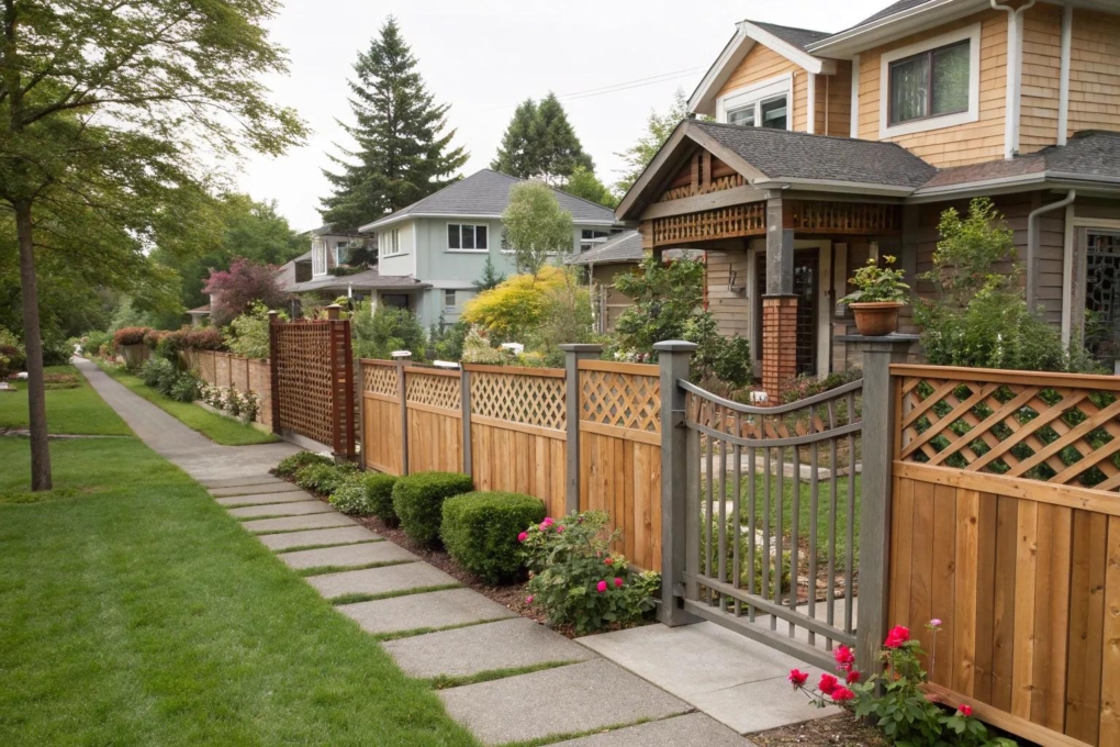 17+ Inspiring Pictures of Privacy Fence Ideas