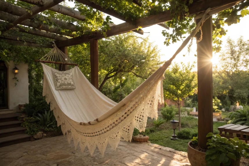 16+ Creative Backyard Overhang Ideas