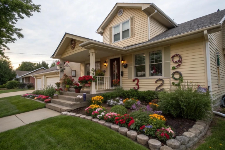 15+ Creative House Number Yard Sign Ideas