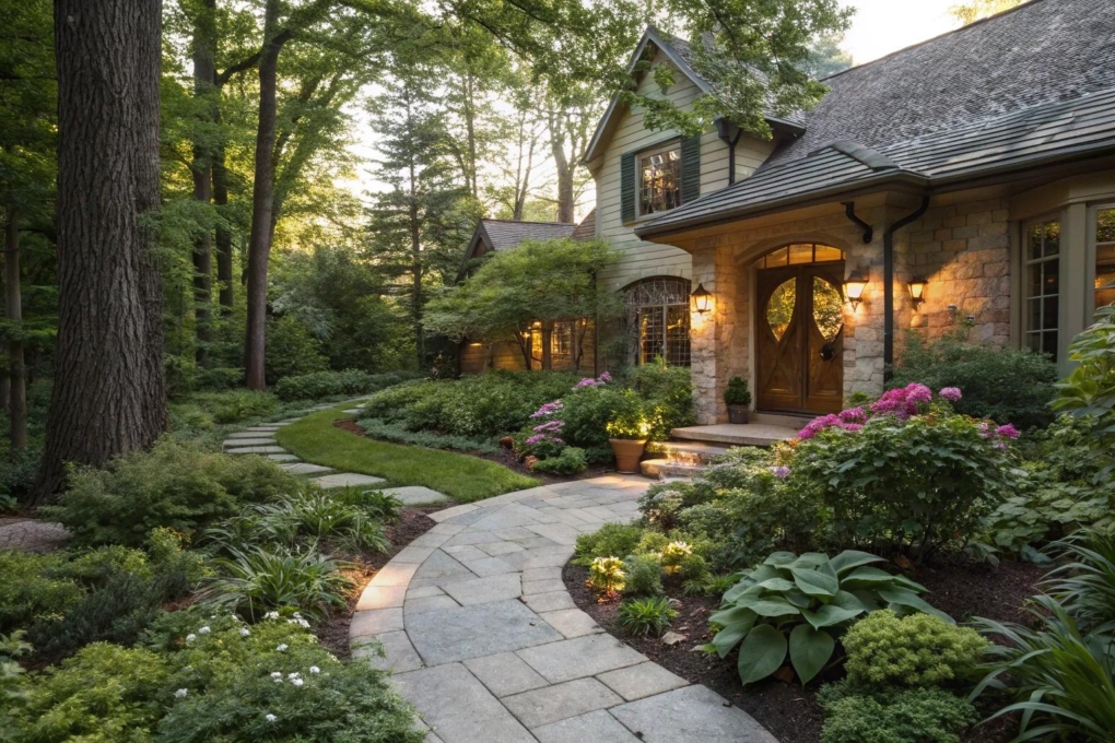 20+ Creative Landscaping Ideas for Shaded Front Yards