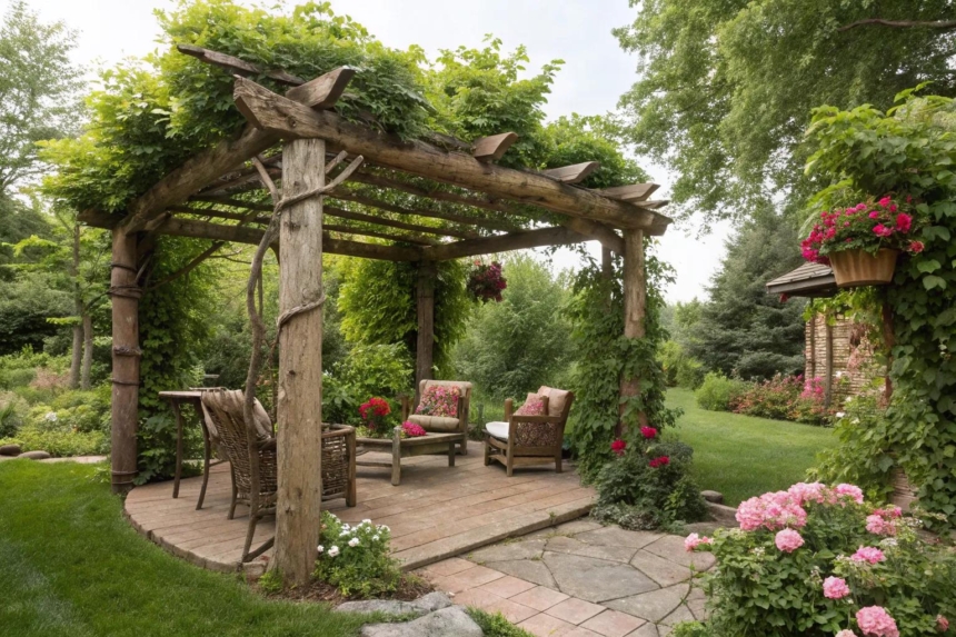 18+ Inspiring Covered Pergola Ideas for Your Backyard