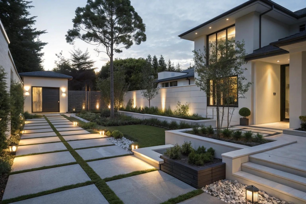 15+ Inspiring Modern Desert Landscape Front Yard Ideas - Garden.eco