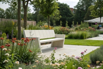 16+ Stylish Modern Outdoor Bench Ideas