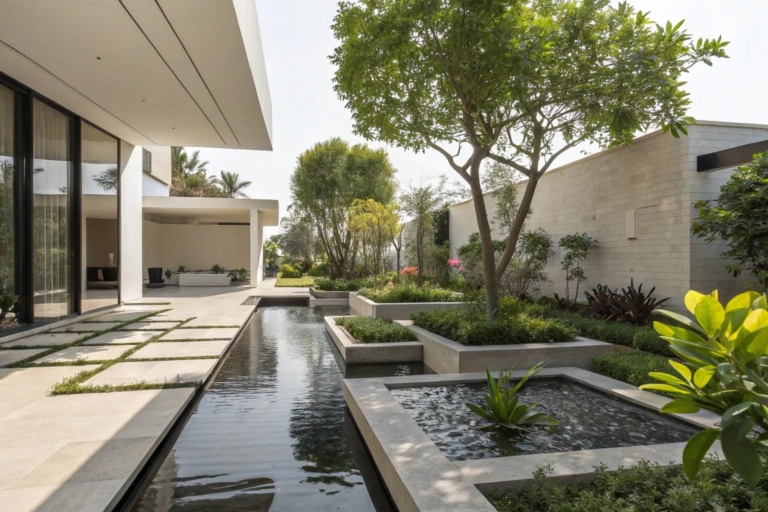 12+ Inspiring Modern Outdoor Water Wall Fountain Ideas