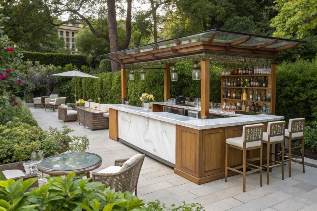 15+ Inspiring Outdoor Bar Top Ideas for Your Space