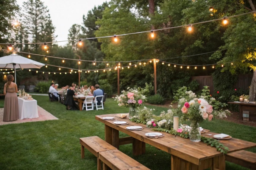 19+ Charming Backyard Bridal Shower Budget Ideas