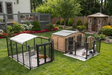 14+ Creative Outdoor Dog Pen Ideas