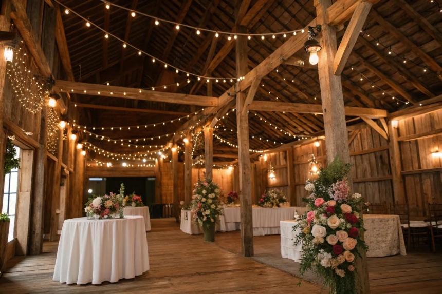 15+ Inspiring Barn Landscaping Ideas