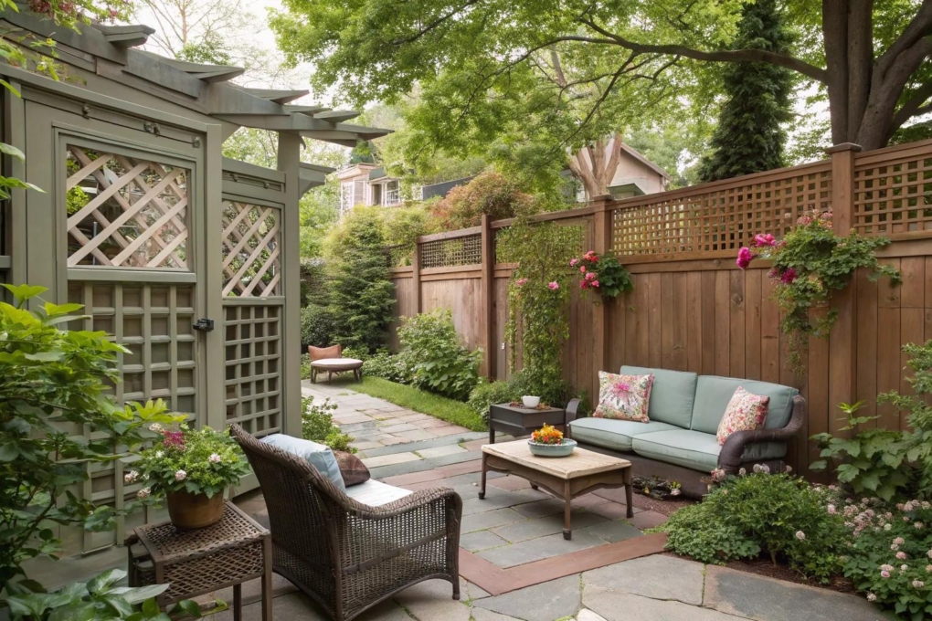 18+ Creative Patio Fence Ideas You'll Love