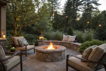 18+ Inspiring Paver Fire Pit Ideas for Your Backyard