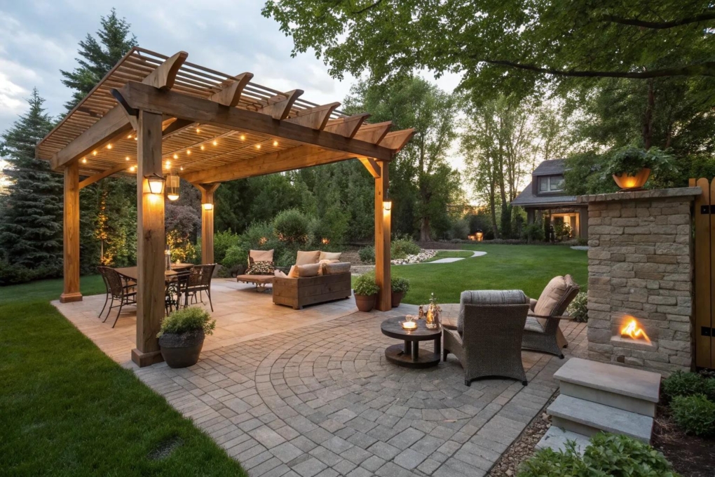 19+ Inspiring Patio Paver Design Ideas
