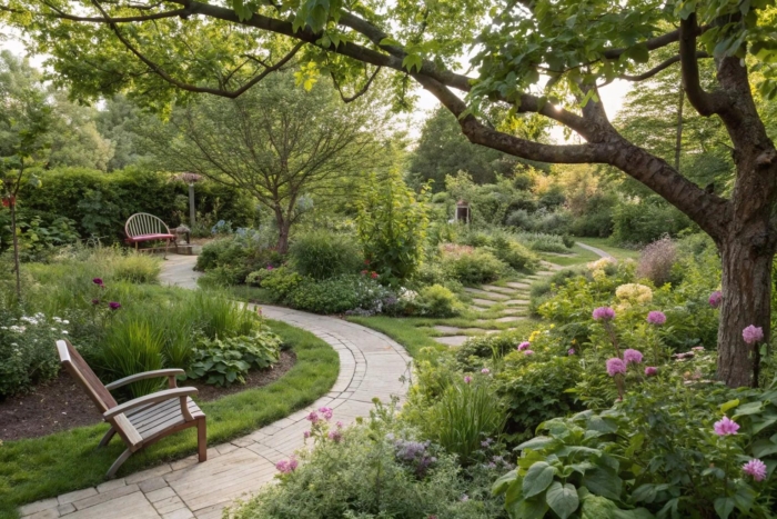 17+ Inspiring Tea Garden Design Ideas