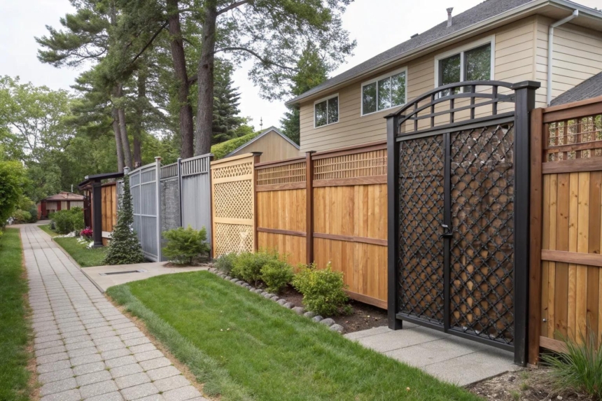 17+ Creative Partial Privacy Fence Ideas