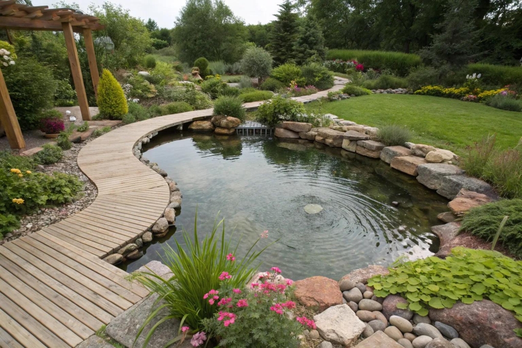 19+ Inspiring Pond Edging Ideas for Your Garden