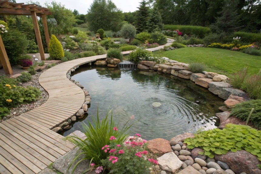 19+ Inspiring Pond Edging Ideas for Your Garden