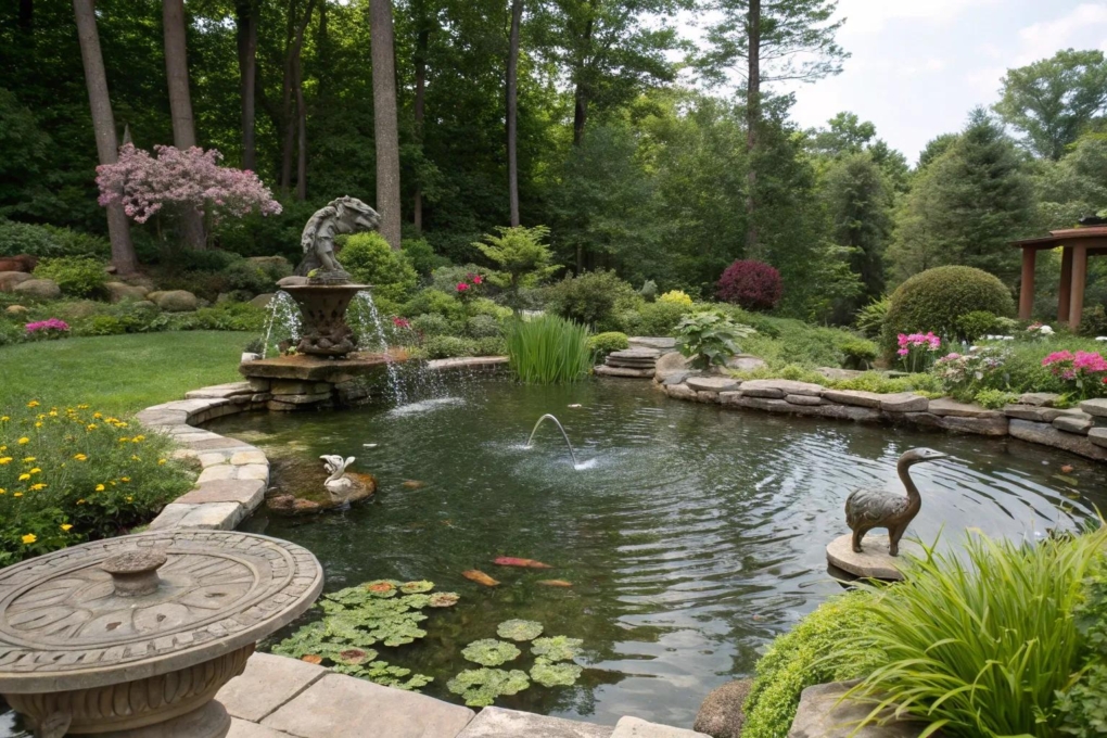 14+ Inspiring Pond Spitter Ideas for Your Garden