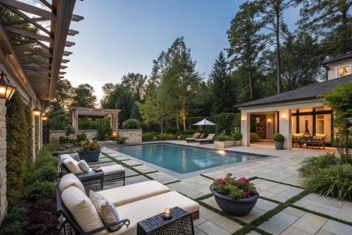 18+ Refreshing Pool Area Ideas for Your Backyard