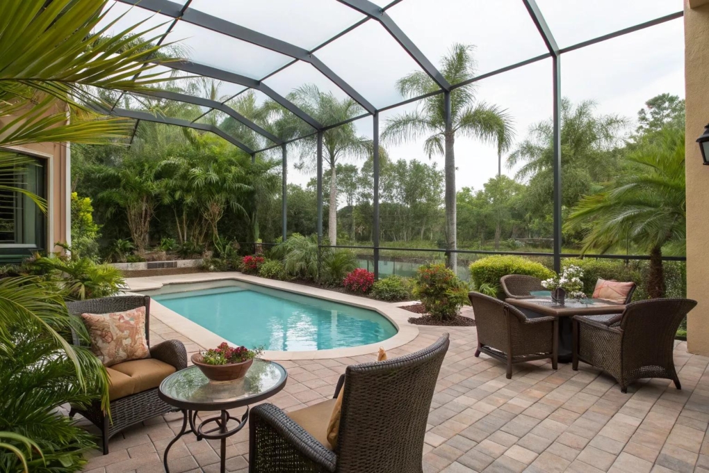 19+ Stylish Pool Lanai Ideas for Your Home Retreat