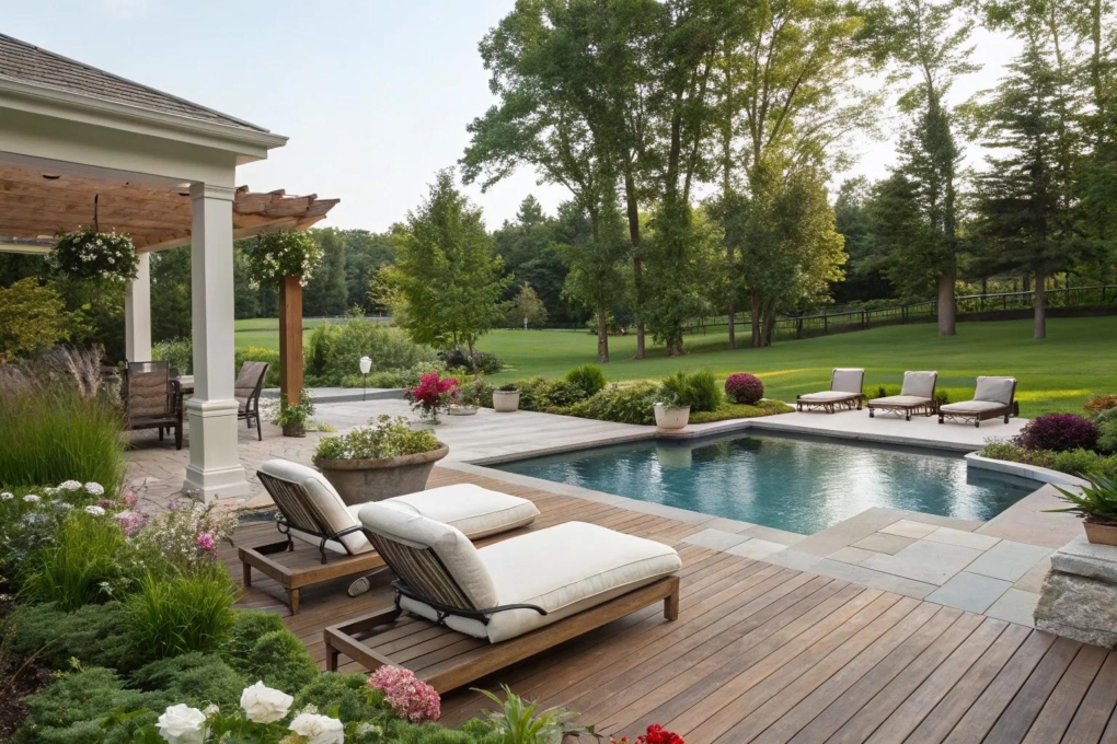 16+ Stunning Pool Patio Ideas for Your Backyard